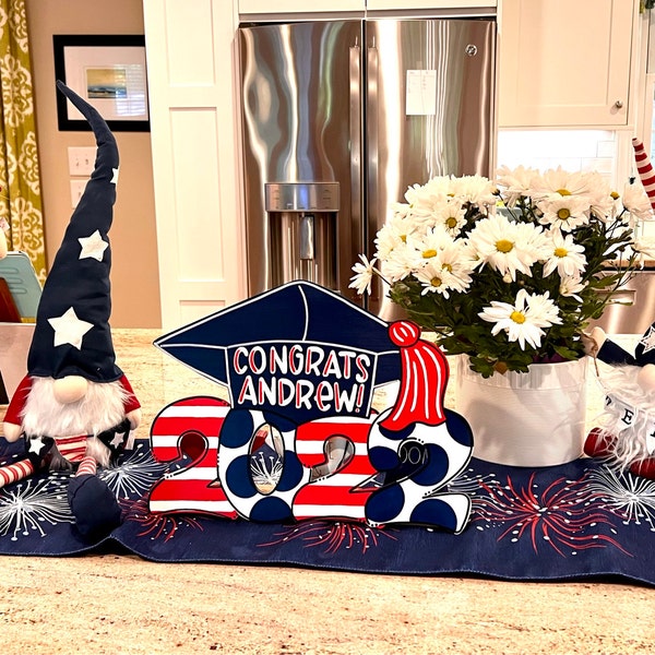 CUSTOM Class of 2025 Door Hanger, Class of 2026, Graduation Door Hanger ...