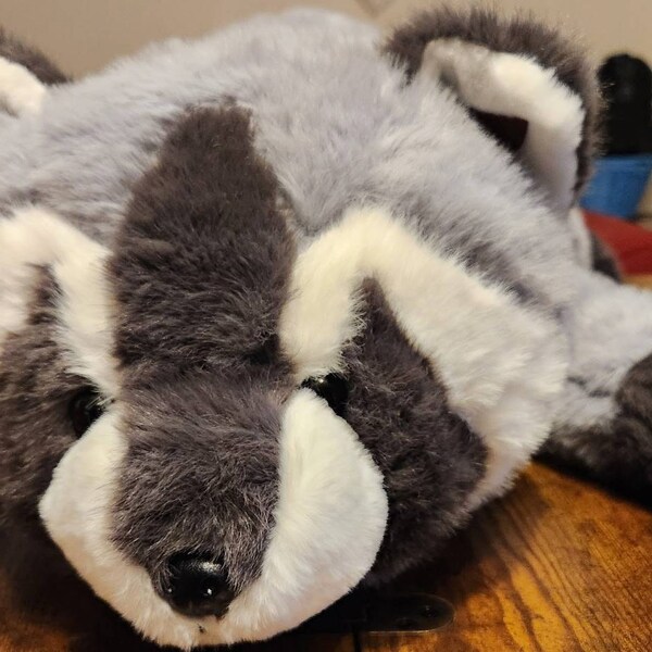 Backpack Raccoon Plushies Stuffed Animal Stuffies Toy Children Pet ...