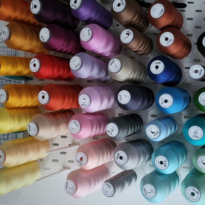 IKEA SKADIS Perforated Plate 10x Thread Spool Holder, Thread Holder for ...