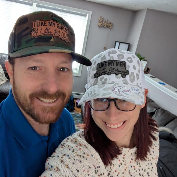 Deer American Flag Round Patch Trucker Hat - Etsy