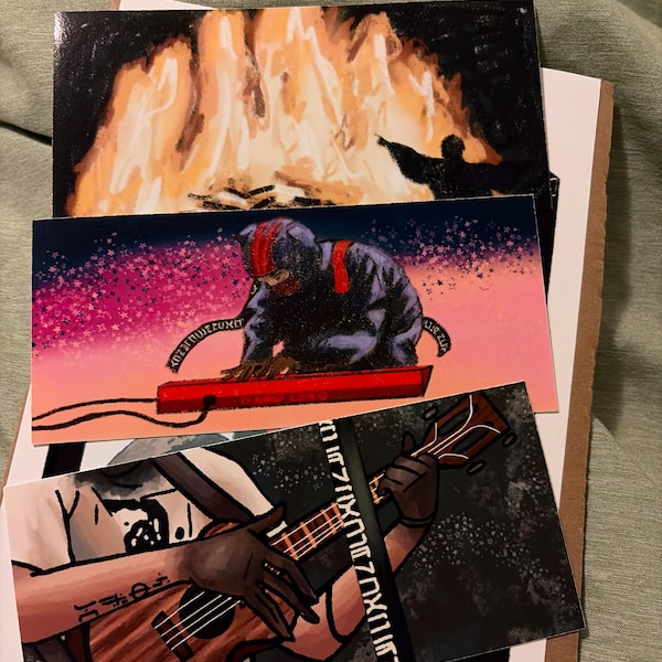 Twenty One Pilot Fan Art Mini Prints - Clancy Cat - Navigating ...