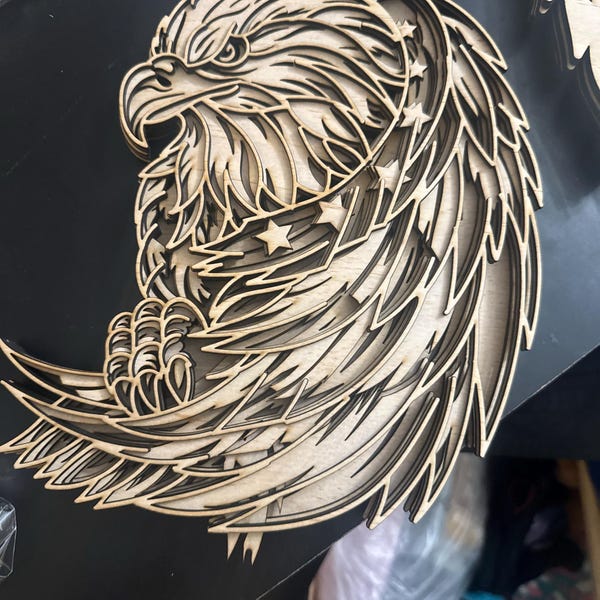 3D Green Dragon Mandala SVG File, 3D Layered Dragon, Zentangle ...