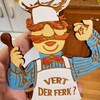 Vert Der Ferk Sign Magnet Wall Art Swedish Chef - Etsy