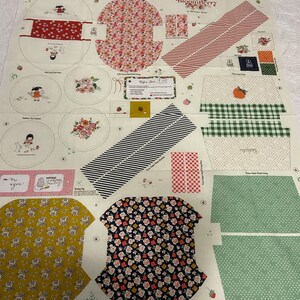 HABERDASHERY HAT Set of Two Finished Project Bags. Created From the ...