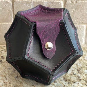 Leather Dice Pouch Pattern - Etsy