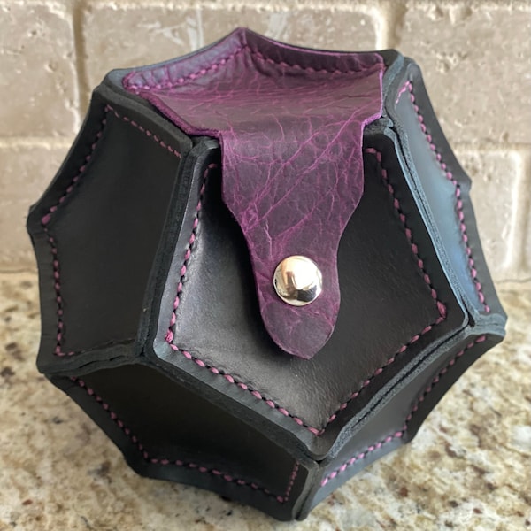 D20 Leather Dice Bag Pattern: PDF and SVG Digital File - Etsy