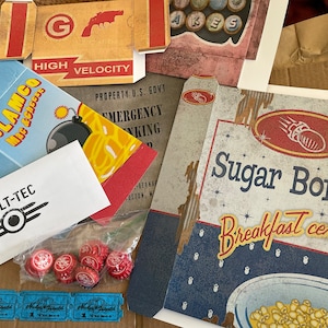 Un-official Handmade Fallout 4 Cardboard Box Props - Etsy