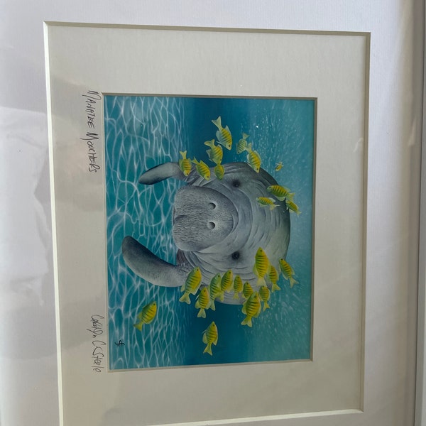 Carolyn Steele Tropical Art Print - Queen Triggerfish: "trigger Happy ...