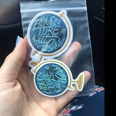Adventure is Out There Vinyl Sticker Globe Travel Explore - Etsy