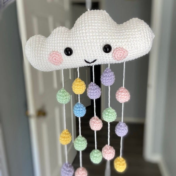 Cloud Mobile PDF Pattern, Crochet, Amigurumi - Etsy