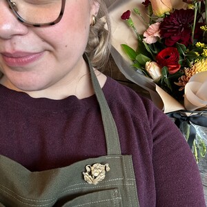 Edwardian Brass Notepad / Shopping List Notebook Replica Memo Pad With ...