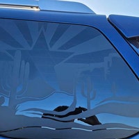 Fits 2006-2014 Honda Ridgeline Rear Middle Sliding Window American Flag ...