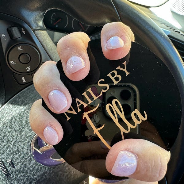 Personalised Nail Prop, Nail Advertising Tool, Nail Tech Prop, Nailfie ...