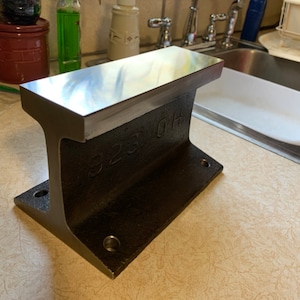 Knife Makers Anvil. With Mounting Holes and Overhang - Etsy