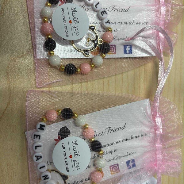 Personalized 3D Bee Charm Bracelet - Buzzing With Style, Bee Jewelry ...