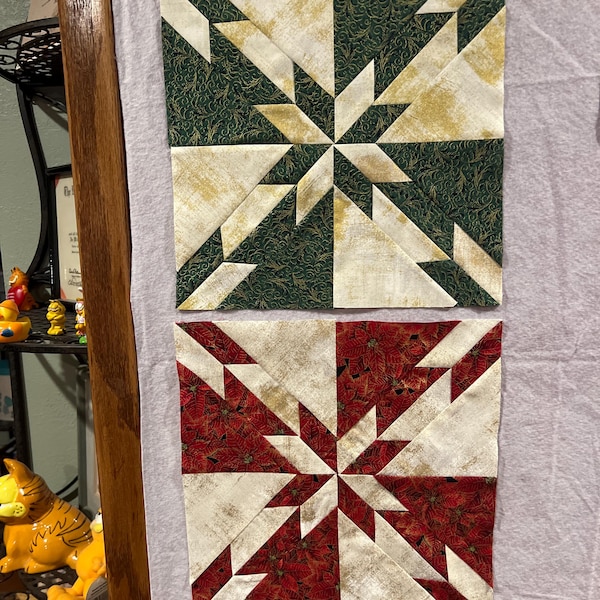 Triangle Log Cabin Foundation Paper Piecing Pattern, FPP, Quilt Block ...