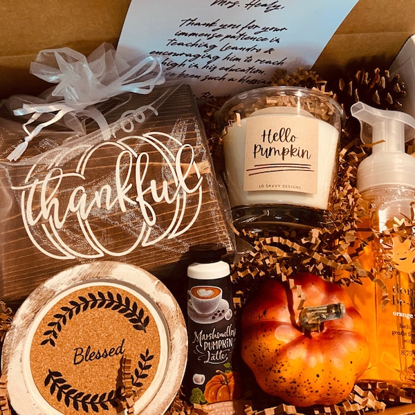 HELLO FALL Gift Box - Etsy
