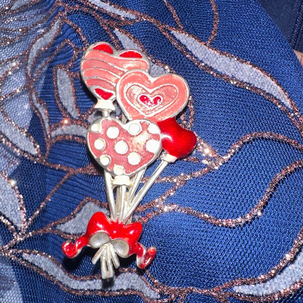 Large Red Rhinesotne Butterfly Pin, Butterfly Brooch, Large Butterfly ...