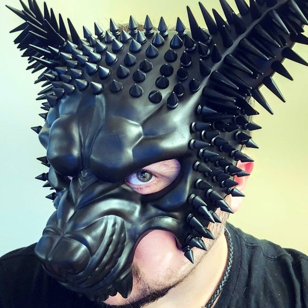 Black Bird Curved Beak Long Nose Skull Face Mask Top Feather Halloween ...