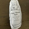 Customized Life-size Newborn Baby Pillow Birth Gift Keepsake - Etsy