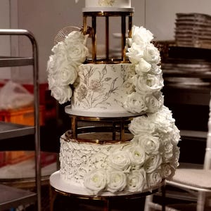 Propsecure® SIDE BAR Floating Cake Spacer Anti Gravity Cake Stand ...