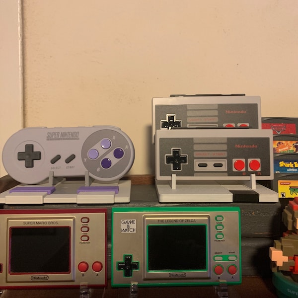 Nintendo Switch NES Online Joycon Display Stand - Etsy