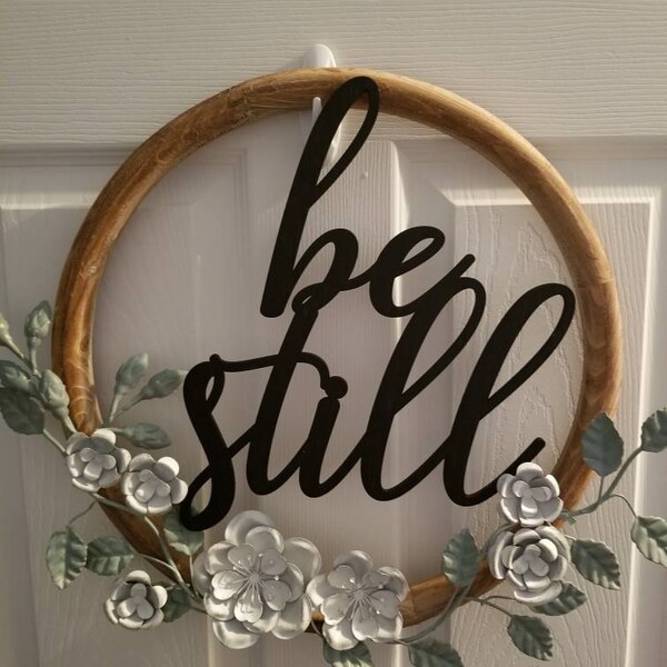 Be Still Sign, Wood Be Still Sign, Chic Decor, Rustic Wood Sign, Wood ...