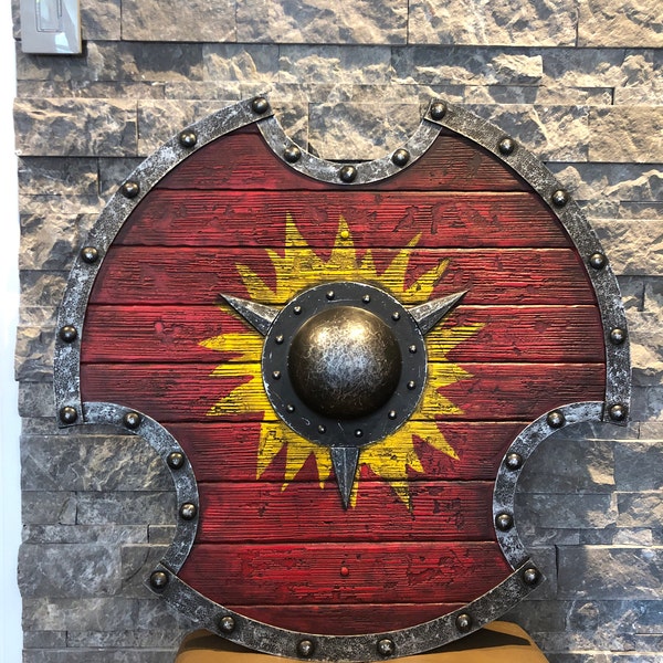 Valkyrie Authentic Viking Shield - Etsy