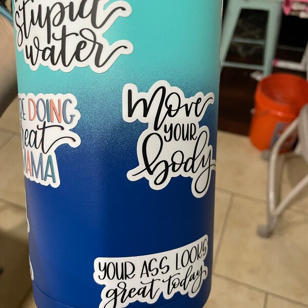 SINGLE STICKER | Move Your Body | Motivational Sticker | Inspirational ...