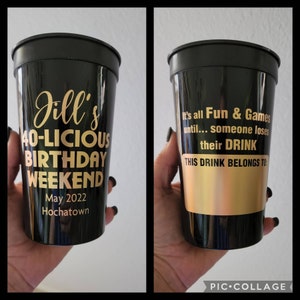 Plastic Cups Stadium Cups Party Cups Plastic Stadium Cups - Etsy