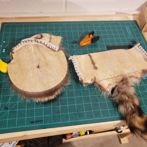 Leather Fur Hunting Mitts PDF Sewing Pattern Gauntlets With Hidden ...