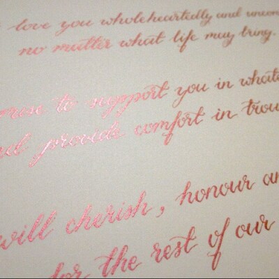 Bespoke Handwritten Family Tree Watercolour & Calligraphy - Etsy