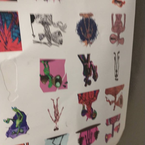 20 Pcs Stickers Pack Jess Rabb Sheet Cartoon Sticker Vinyl Waterproof ...