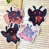 Bookish Coquette Mothman Seamless Pattern – Cute Cryptid Digital File ...