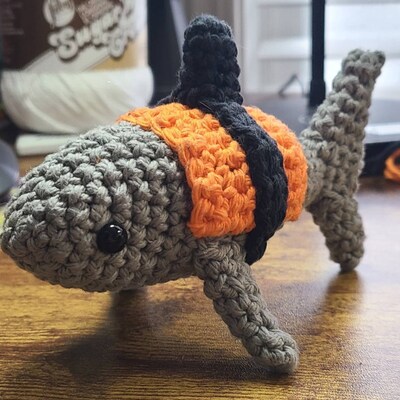 Sharkshimi the Sushi Shark Crochet Pattern PDF - Etsy