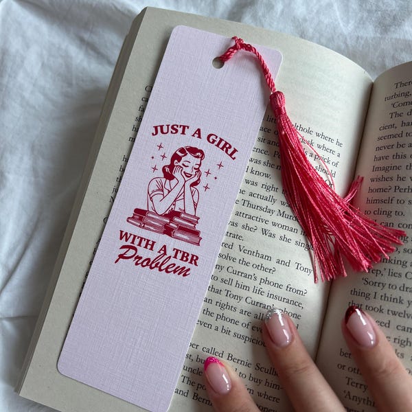 Bows + Emotional Support Bookmark - Girly and Coquette Style - Cute Duo ...