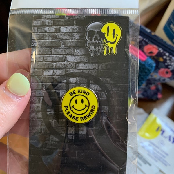 Be Kind Please Rewind VHS Sticker - Enamel Pin - Etsy