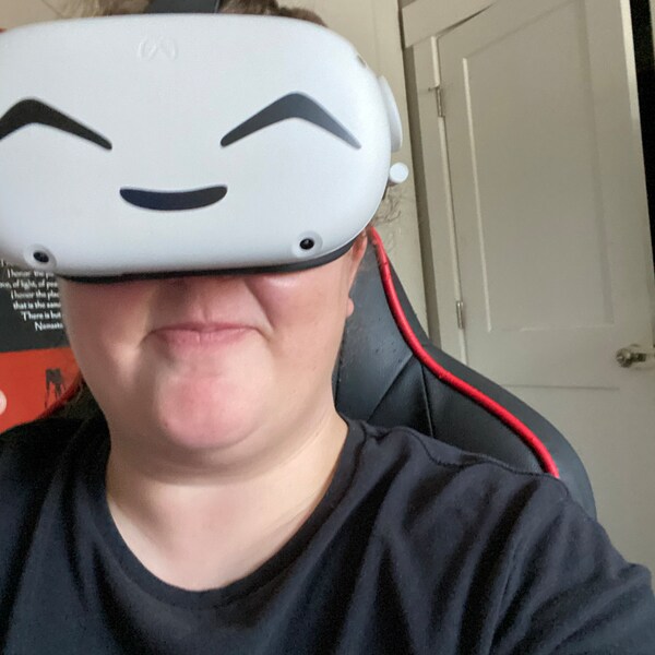 Bloodshot Eyes Decal for Quest 2 VR Headset, Laptops, Cars and More ...