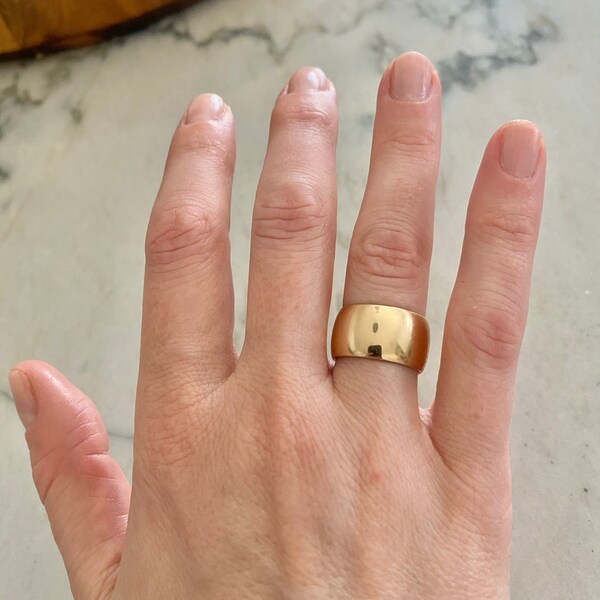 Antique 10K Gold Baby Signet Ring Victorian Solid Rose Gold Initial R ...