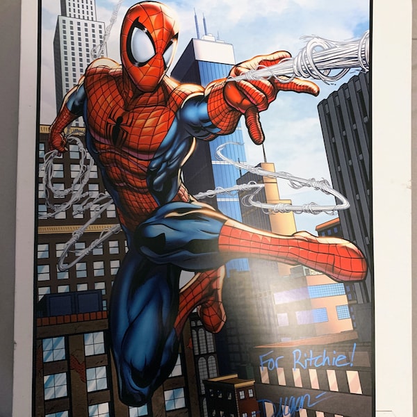 Spider-man Original Art Print - Etsy