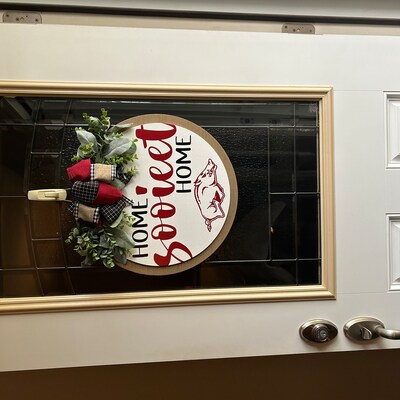 Funny Door Hanger Funny Door Sign Front Door Decor Everyday Door Hanger ...