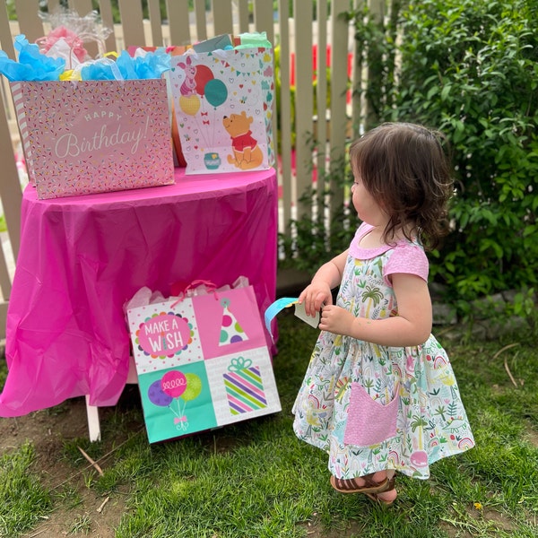 Dinosaur Dress, Girly Dino Dress, Toddler Dino Dress, Girls Dino Dress ...