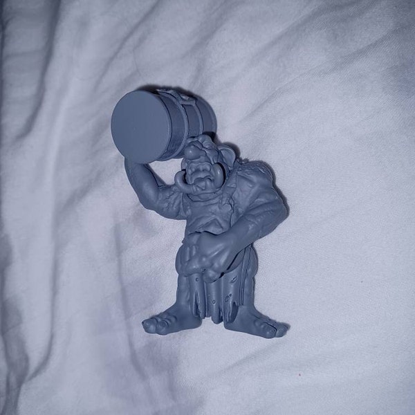 Cave Troll 3D Printed Resin Miniature | Tabletop Role Playing ...