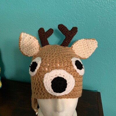 Deer Beanie Crochet Pattern - Etsy