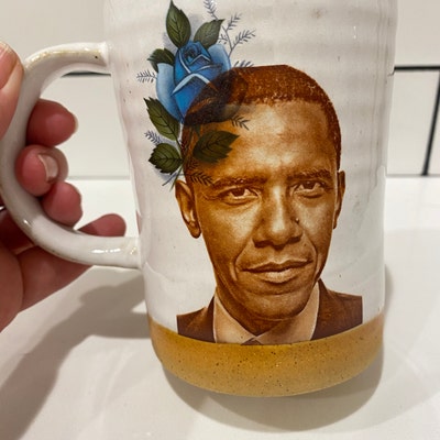 Barack & Michelle Mug - Etsy
