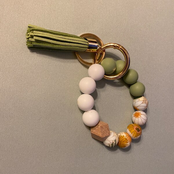 Bangle Keychain | Bracelet Key Chain | Wristlet Keyring | Silicone ...