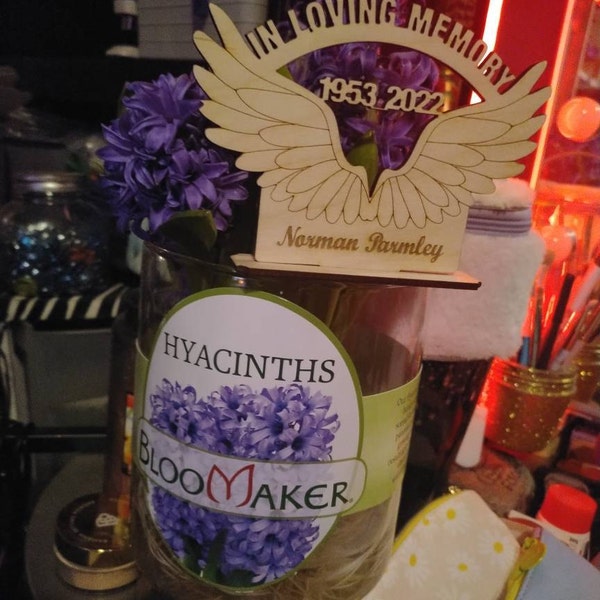 Ilmcp02 - MEMORY TABLE CENTERPIECE, Laser Cut and Custom Engraved - Etsy