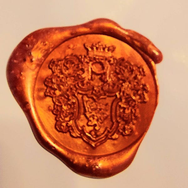Coat of Arms Wax Seal Stamp, Family Crest Wax Seal Stamp Kit, Wedding ...