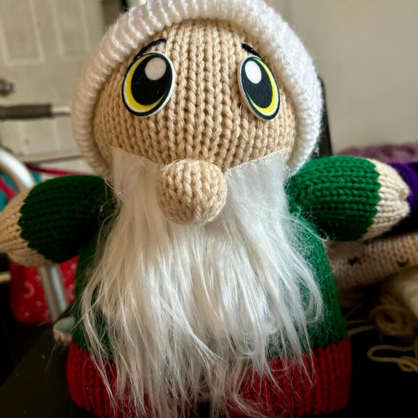 Elf Gnome Knitting Machine Pattern PDF ONLY Addi Sentro - Etsy