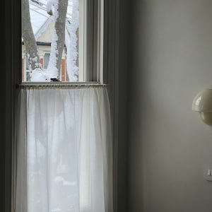 Cotton Muslin Blind Flat Curtain Egyptian Cotton Max Length - Etsy